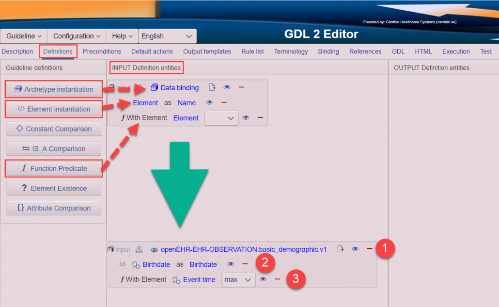 GDL2 Editor Primer – Guideline Definition Language (GDL)