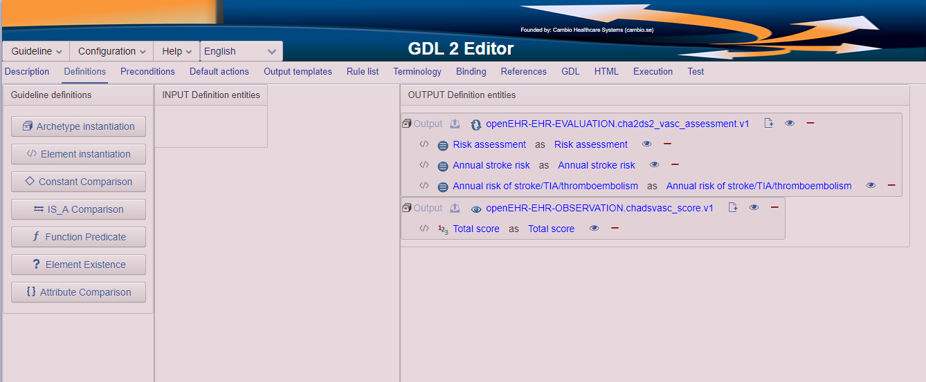Migrate GDL1 Guideline to GDL2 – Guideline Definition Language (GDL)