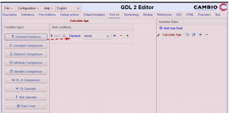 GDL2 Editor Primer – Guideline Definition Language (GDL)
