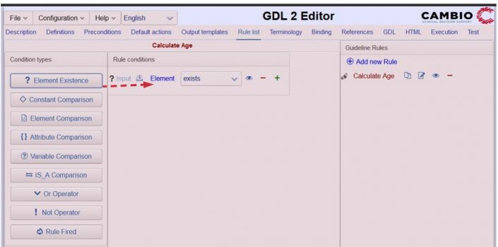 GDL2 Editor Primer – Guideline Definition Language (GDL)