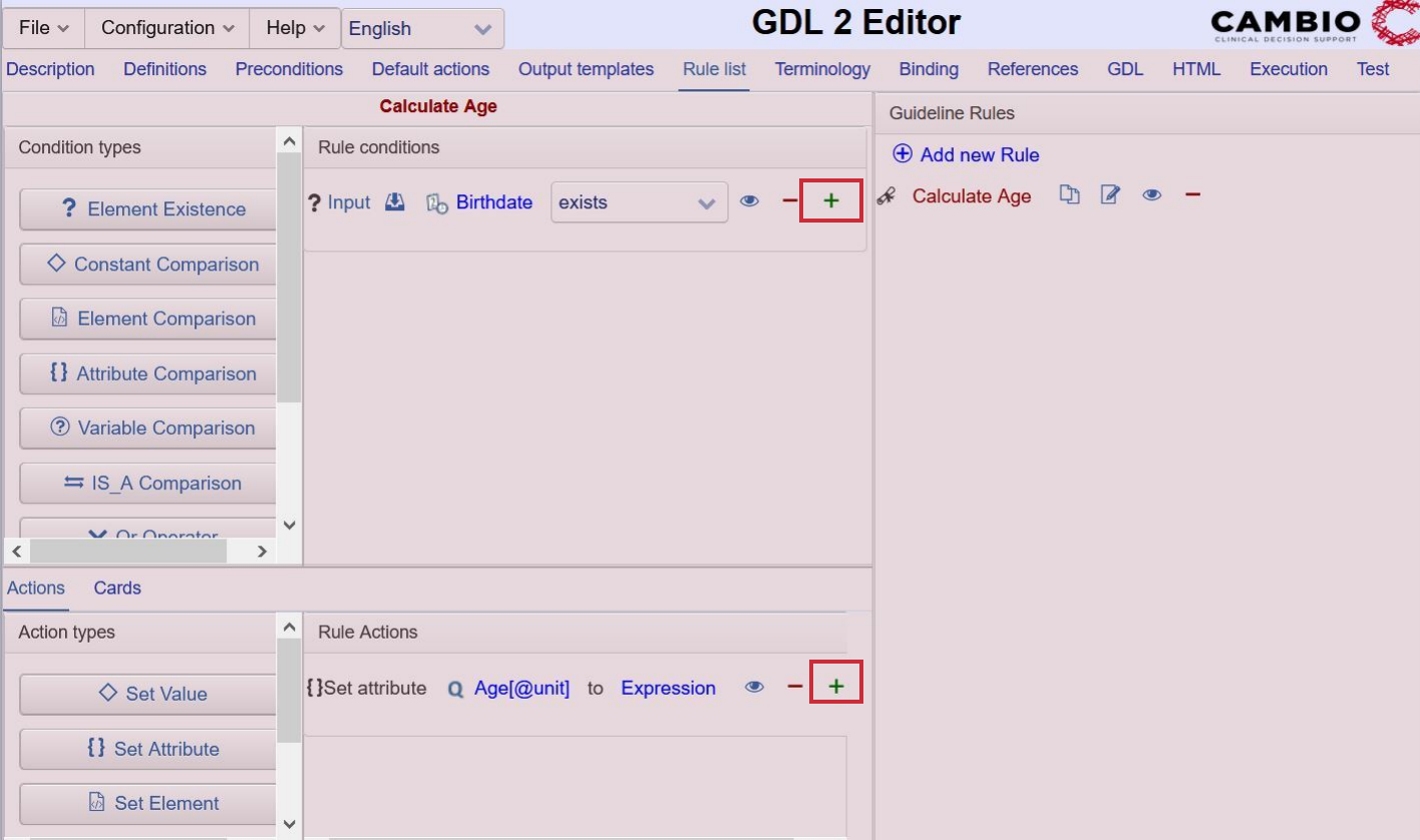 GDL2 Editor Primer – Guideline Definition Language (GDL)