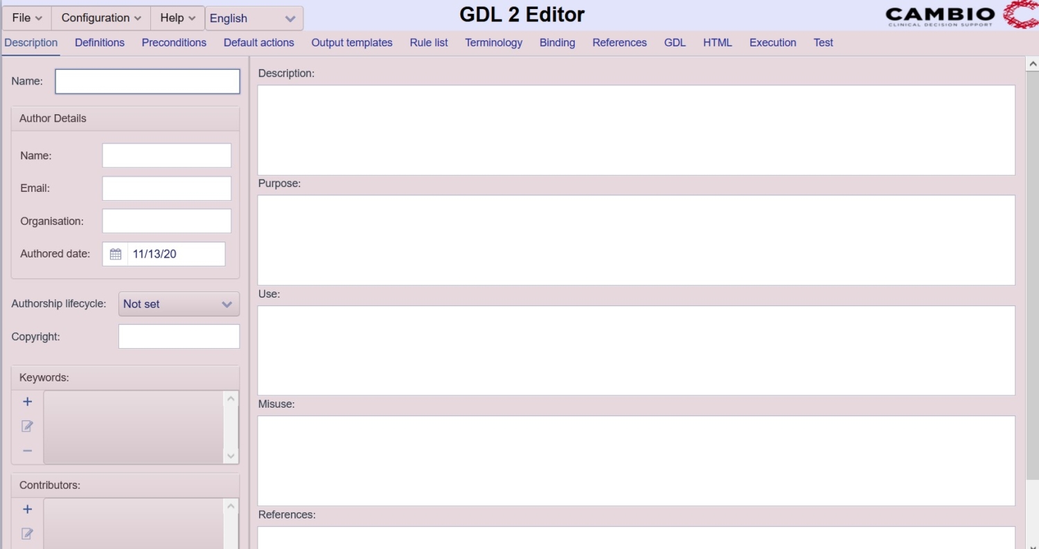 GDL2 Guideline Tutorial II – MAP – Guideline Definition Language (GDL)