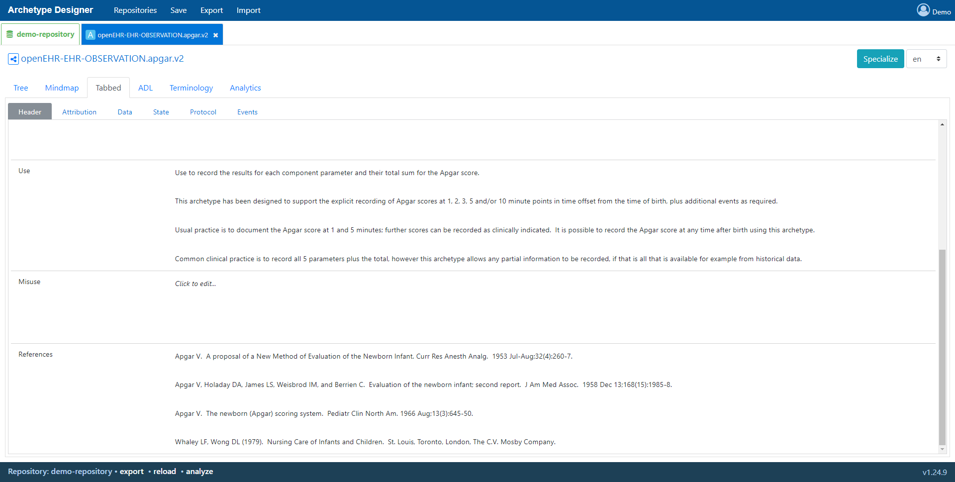 Archetype Tutorial II – Guideline Definition Language (GDL)