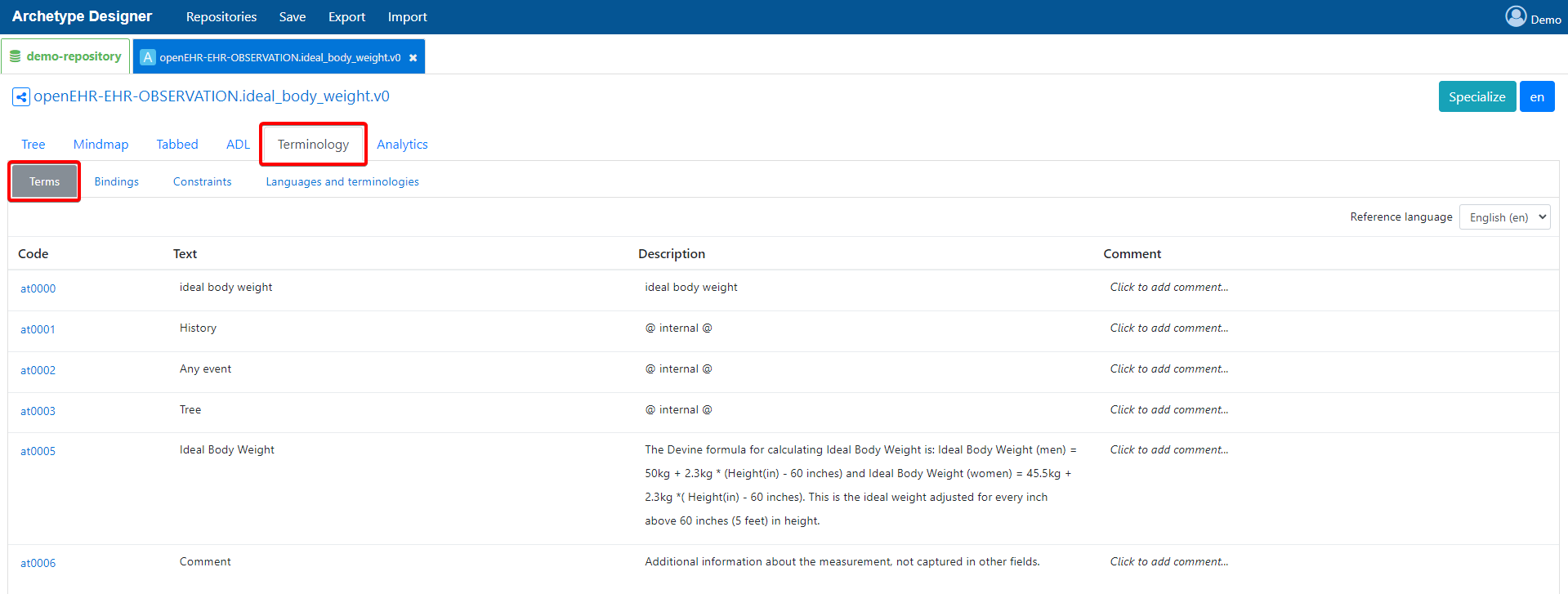 Archetype Tutorial I – Guideline Definition Language (GDL)